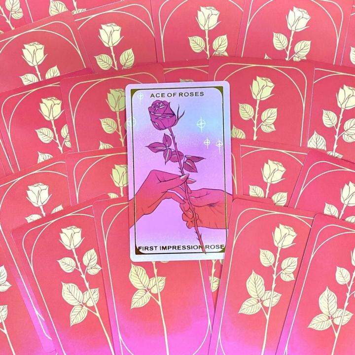 The Final Rose Tarot 12x7 cm Paper Manual Card Game | Lazada PH