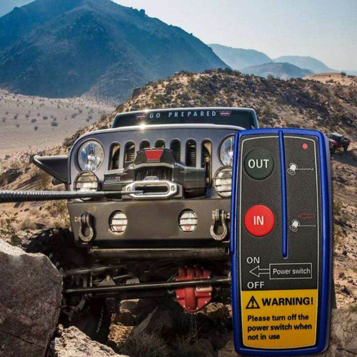 Wireless Electric Digital Winch Remote Control Kit for Jeep-Truck ...