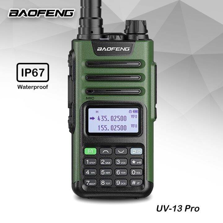 TCT BaoFeng UV-13 Pro Type-C Walkie Talkie 999CH Long Range Waterproof ...