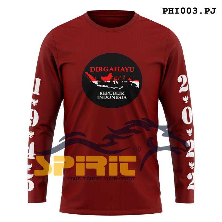 COD !!! kaos agustusan hut ri 77 kaos hut kemerdekaan ri ke 77 kaos 17 agustus 2022 lengan ...