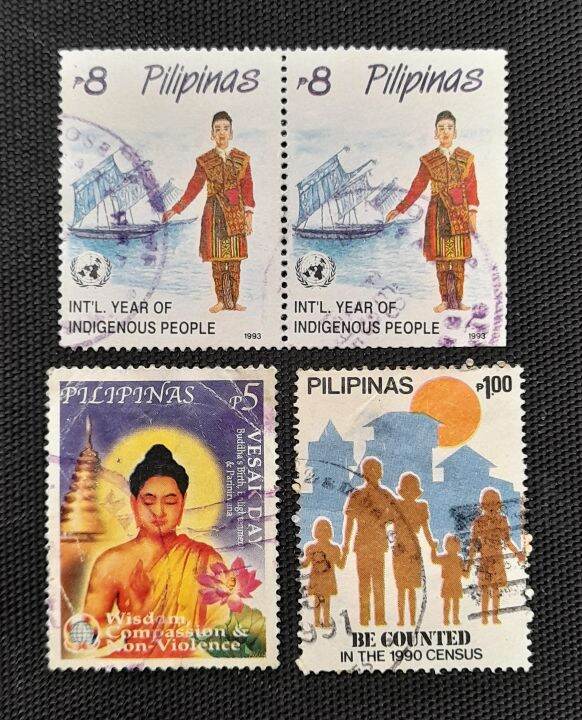 Old Philippines Postage Stamp set (Used-Original): International Year ...