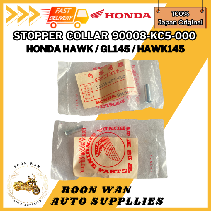Stopper Collar Japan Original Honda Hawk / GL145 / Hawk145 90008-KC5-000 Barang NOS Barang Rare ...
