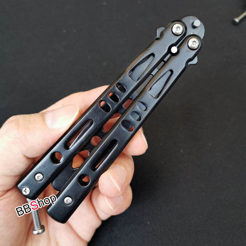 NEW!! Balisong มีดบาลิซอง มีดควง มีดซ้อม มีดผีเสื้อ อย่างดี ไร้คม BF106 ...