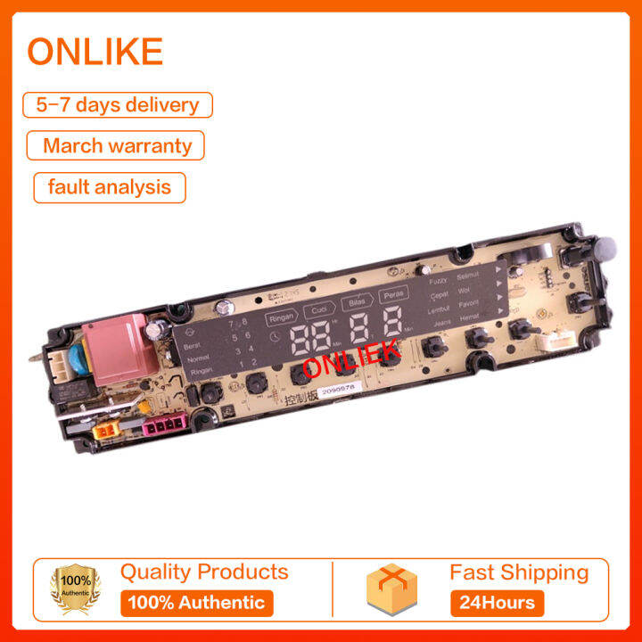 HISENSE WTHD1101T WASHING MACHINE PCB BOARD (CONTROL BOARD ) PANEL ...