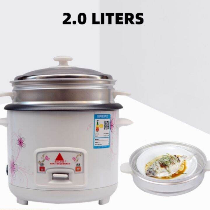 2.0 Liters Rice Cooker Standard Multi Function Electric Cooker with ...