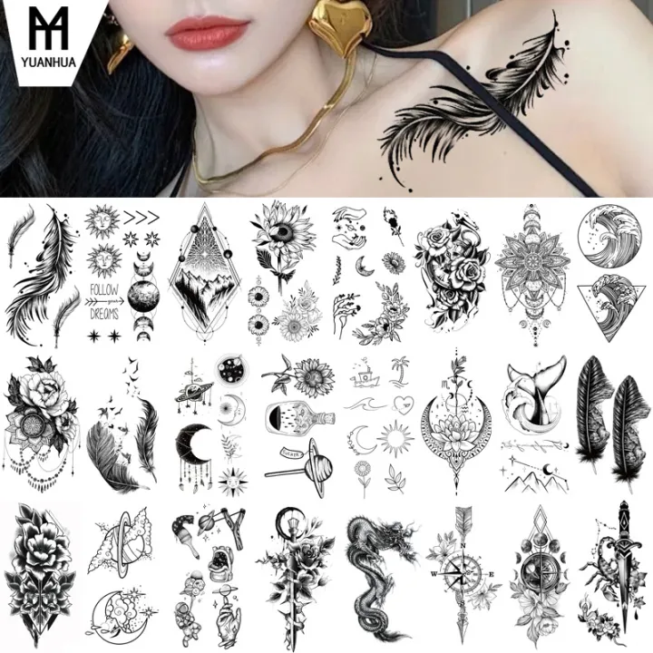 【Lasts to 15 Days】【Buy 1 Take 1】 Magic Tattoo Waterproof Temporary ...