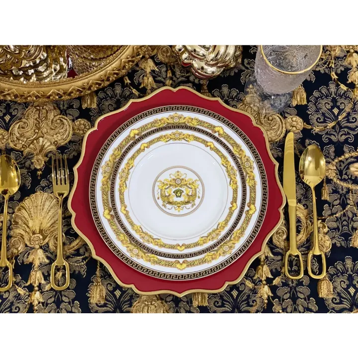 2-pcs Fine Bone Vivi Versace Plate Set The New | Lazada PH