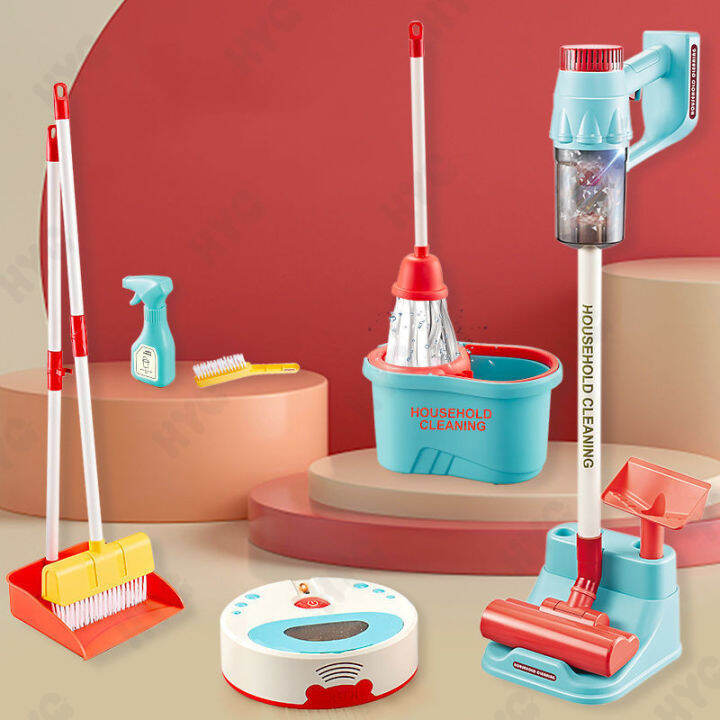 【Mainan Murah Gila】Real Cleaning Tools Toys for Kids Pretend Play ...