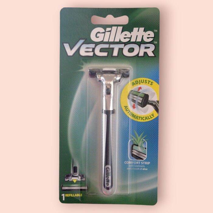 Gillette Vector Alat Cukur Razor Pisau Cukur | Lazada Indonesia