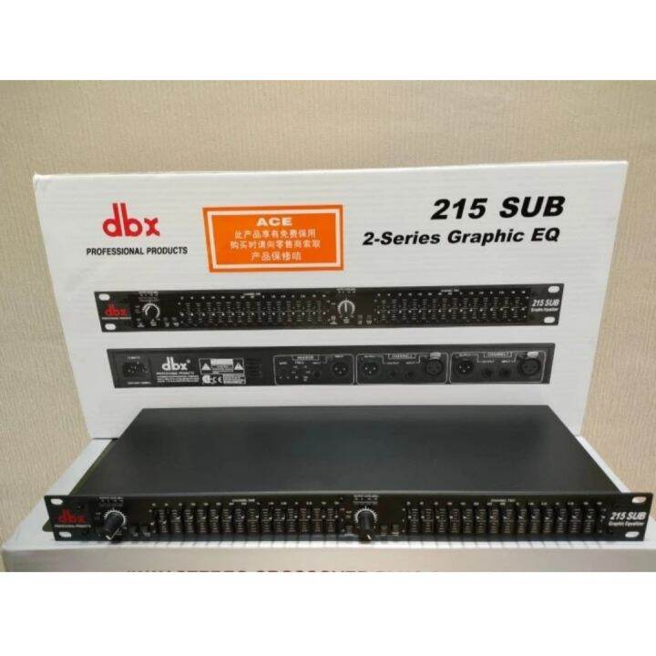 EQUALIZER DBX 215 SUB / 215SUB / 215-SUB PLUS SUBWOOFER | Lazada Indonesia