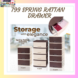 JOLLY NO.799 SPRING RATTAN DRAWER/SPACE SAVERS/ORGANIZER/LAGAYANNG ...