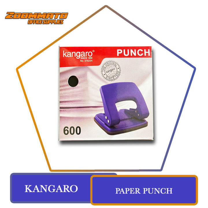 KANGARO PUNCH 600 / PUNCHER ( 2 HOLE PUNCH ) | Lazada