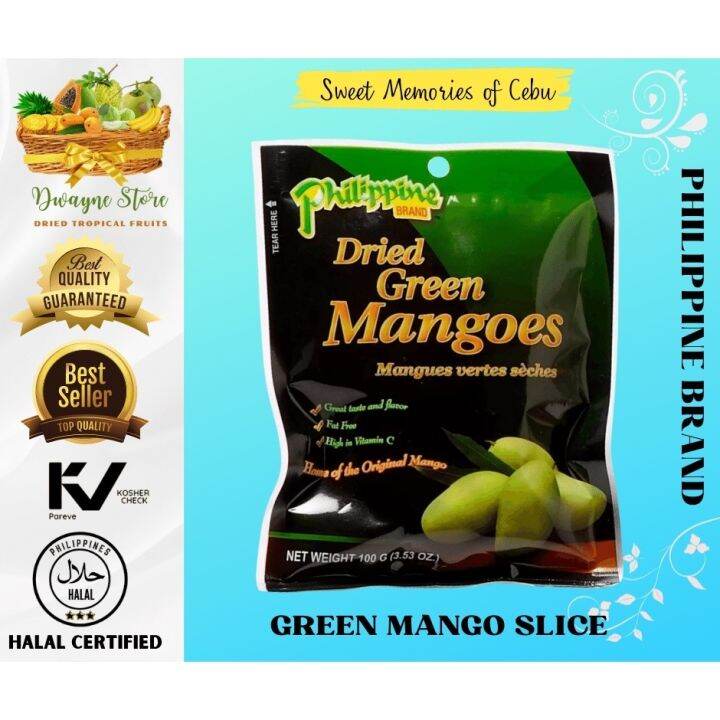 Phil Brand Dried Green Mango Slice 100g | Lazada PH