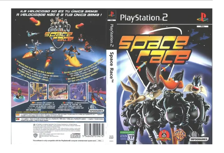 PS2 Looney tunes space race (CD Game) | Lazada