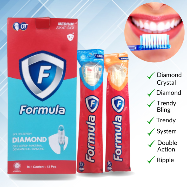 (BORONG) (RM 1.50*12PCS) BERUS GIGI FORMULA / TOOTHBRUSHES / ORIGINAL ...