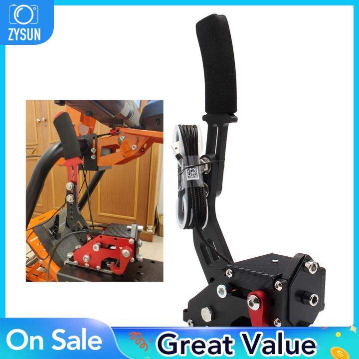 ZYSUN 14-Bit Aluminium Alloy PC Handbrake USB Handbrakes Clamp For ...