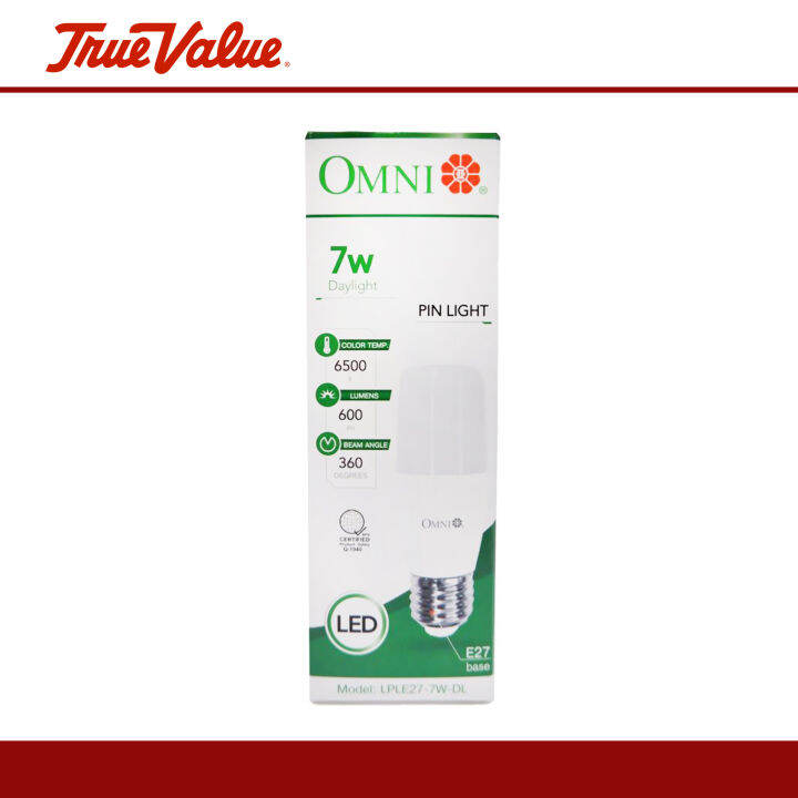 Omni LED Pinlite 7-watts Day Light (LPLE27-7W) | Lazada PH