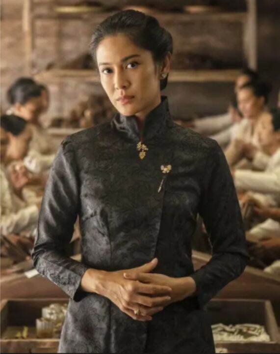 Kebaya Janggan Dian Sastro Gadis Kretek Setelan Kebaya Jeng Yah Adat Jawa Baju Tradisional ...