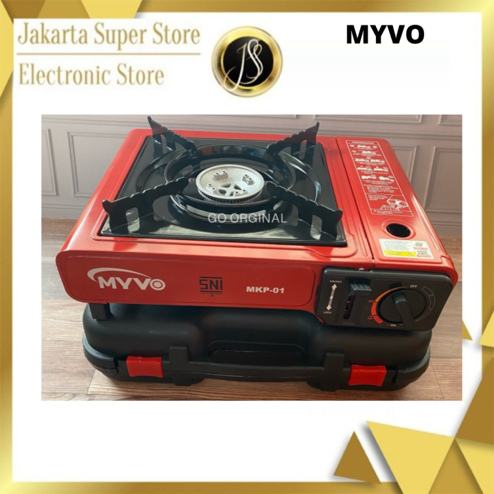 KOMPOR PORTABLE MYVO / KOMPOR GAS 1 TUNGKU | Lazada Indonesia