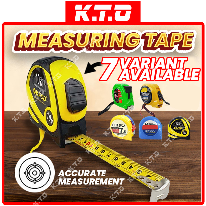 1PCS Heavy Duty Light Duty Measuring Tape 3.5M / 5M / 7.5M / 10M ...