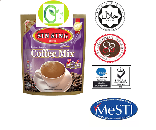 Sin Sing Coffee Mix 3 In 1 (Original) 30 sachets x 20g | Lazada