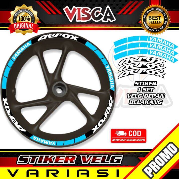 Stiker Velg List Velg Motor Stiker Velg aerox 02 | Lazada Indonesia