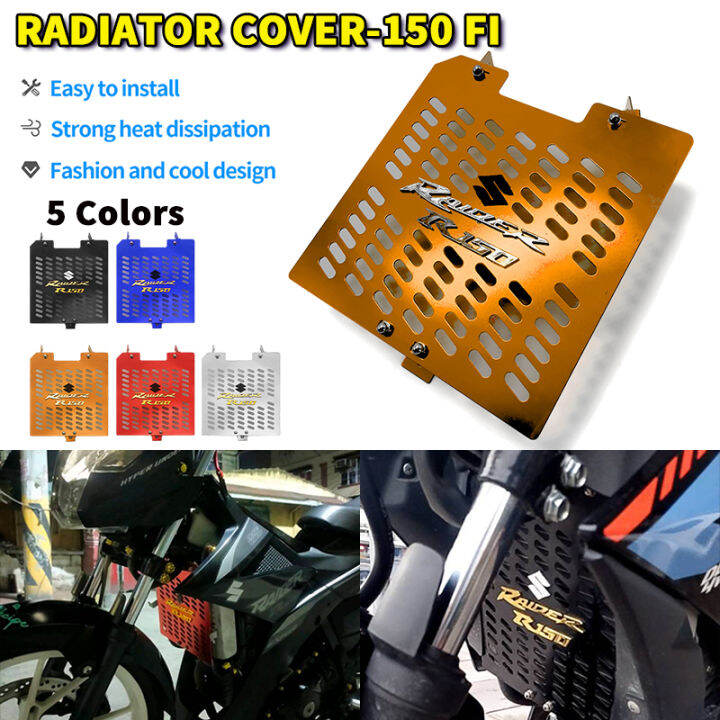 PMShop Racing Motorcycle Alloy Radiator Cover Raider150 Fi | Lazada PH