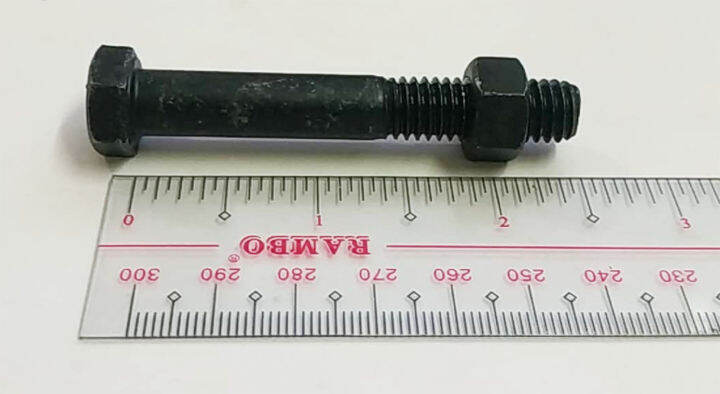 HT BOLT 3/8" X 2-1/2" WITH 1 PIECE NUT ( HI TENSILE ) | Lazada PH