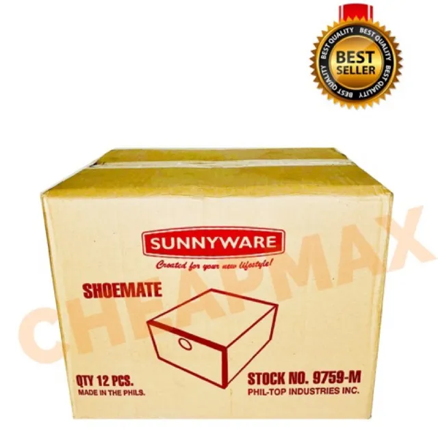 Sunnyware Shoemate Shoebox Medium- 12 PCS | Lazada PH