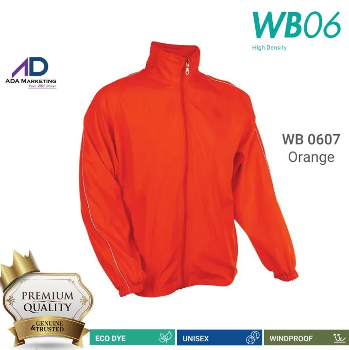 Windbreaker Jacket - OREN SPORT WB06 UNISEX available in 5 colors | Lazada