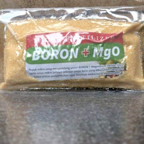 Pupuk BORON + MgO 200 Gram Untuk semua tanaman buah | Lazada Indonesia
