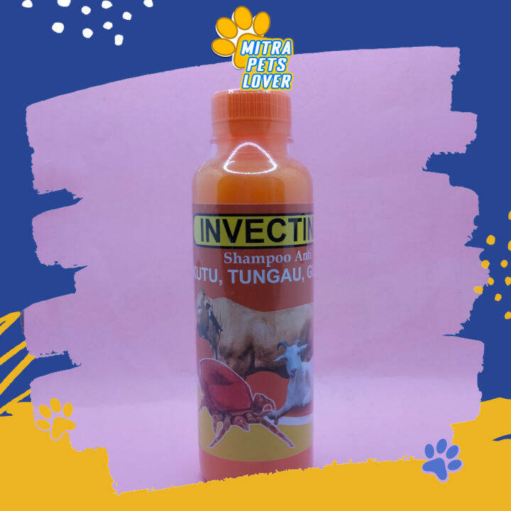 SHAMPOO ANTI KUTU TERNAK - INVECTINE SHAMPOO 250 ML ORIGINAL - SHAMPOO ...