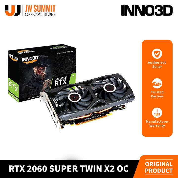 INNO3D GeForce RTX 2060 Super Twin X2 OC 8GB DDR6 256BIT Gaming ...