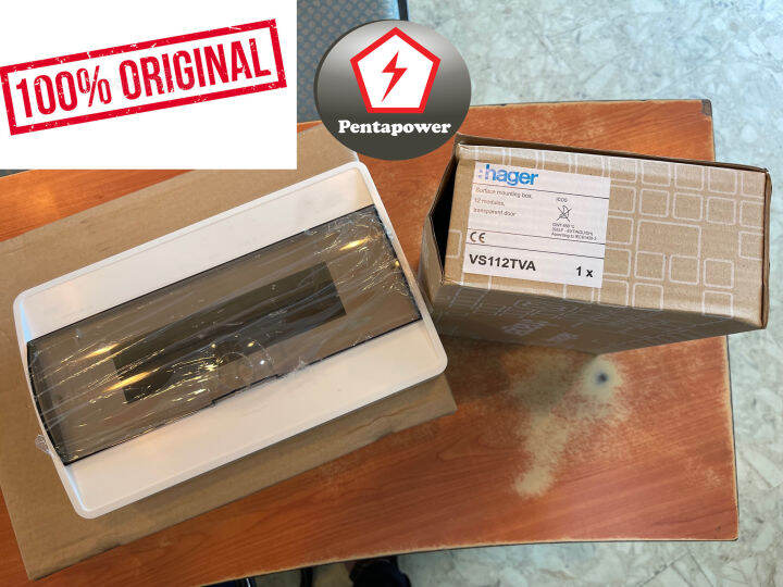 HAGER VS112TVA SURFACE ENCLOSURE 12 WAYS TRANSPARENT DOOR | Lazada