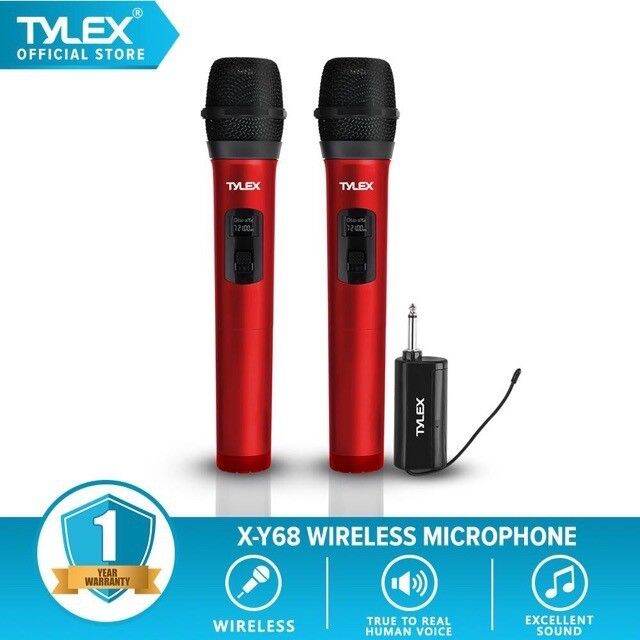 TYLEX Y68 Wireless Microphone Portable Reciver Box/free battery AA ...