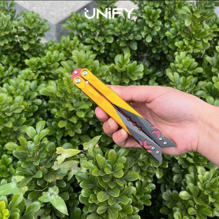 CHAMPION BALISONG 100 BLUNT AND SAFE INSPIRED FROM THE VALORANT ...