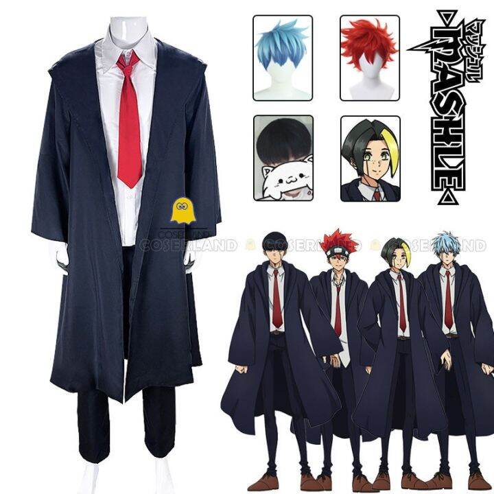 【Ready Stock😎】 Mash Burnedead Cosplay Costume Anime Mashle Lance Crown ...