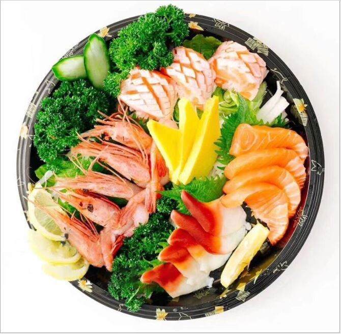 CNY Yee Sang Tray / Sushi Tray / Yu Sang Tray / Lou Sang / Sushi / Yee ...