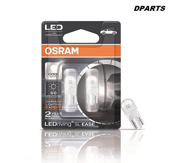 Original Osram T10 W5W 12V 6000K Cool White LED Bulb | Lazada