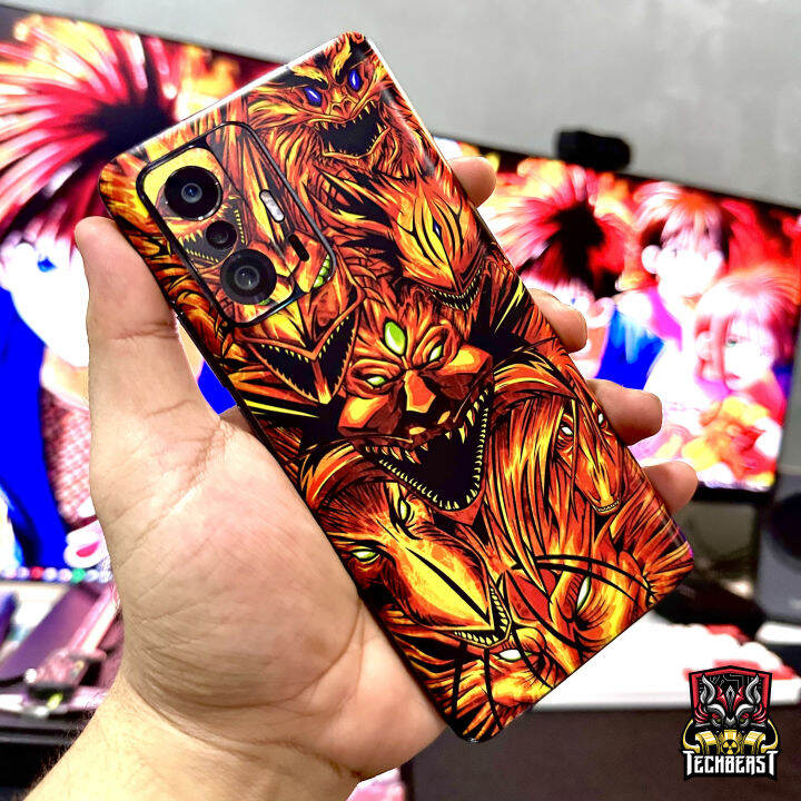 3M Flame of Recca Dragons Skin Universal Techbeast ( MESSAGE YOUR PHONE ...