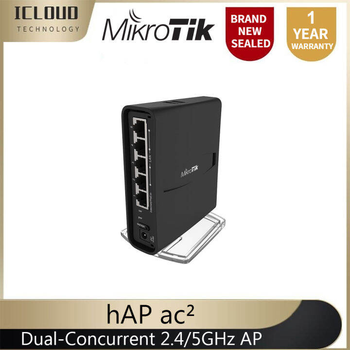 Mikrotik RBD52G-5HacD2HnD-TC hAP ac² Dual-Concurrent 2.4/5GHz AP, 802 ...