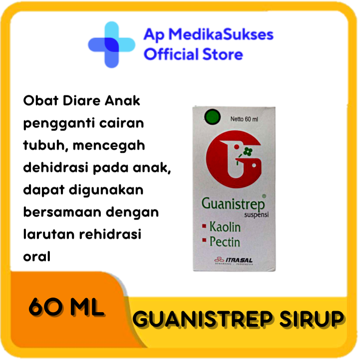 Guanistrep Sirup 60 ml | Lazada Indonesia