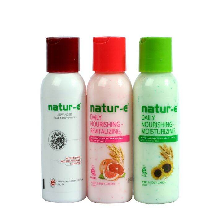 ( 100ml ) NATUR E Hand & Body Lotion | Moisturishing | Revitalizing ...