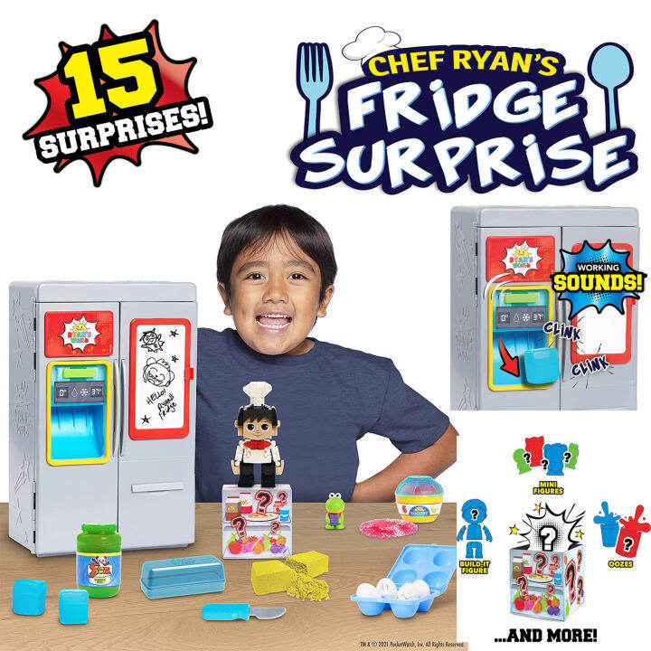 ตู้เย็นเซอร์ไพร์ส Just Play Ryan's World Ryan's World Fridge Surprise ...