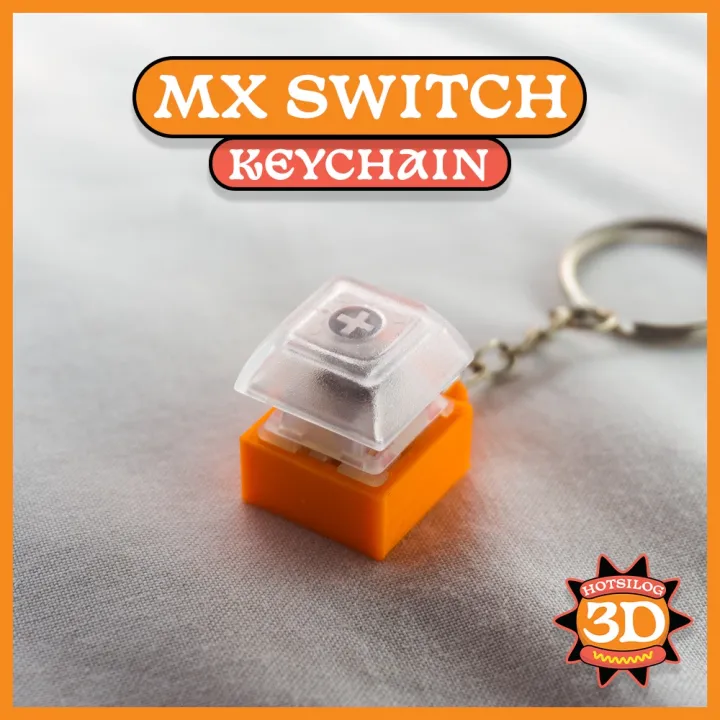 Mechanical Keyboard Switch Keychain Fidget Toy with Clicky Switch ...