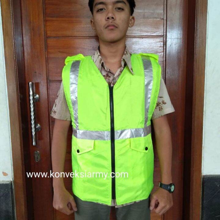Rompi Proyek / Rompi parkir / Rompi Savety | Lazada Indonesia