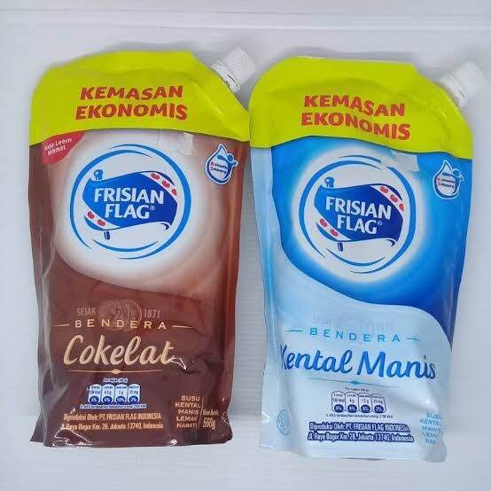 Susu Kental Manis Frisian Flag Pouch 560 gr / Kental Manis SKM Bendera ...