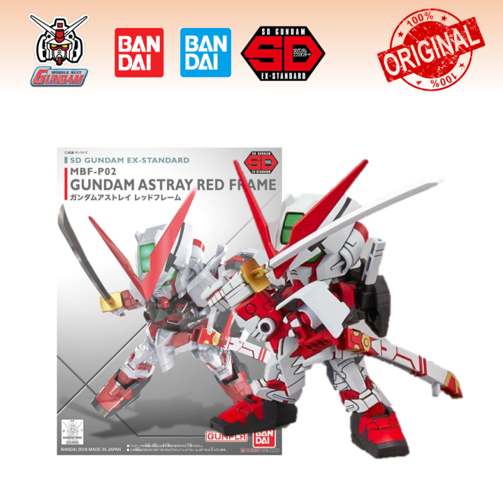 Bandai SD Gundam EX-Standard Astray Red Frame Zero (Gundam Model Kits) | Lazada