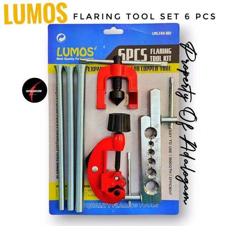 LUMOS Flaring Tool Set 6 Pcs Pasang Pipa AC Alat Pemekar Pipa Tembaga | Lazada Indonesia