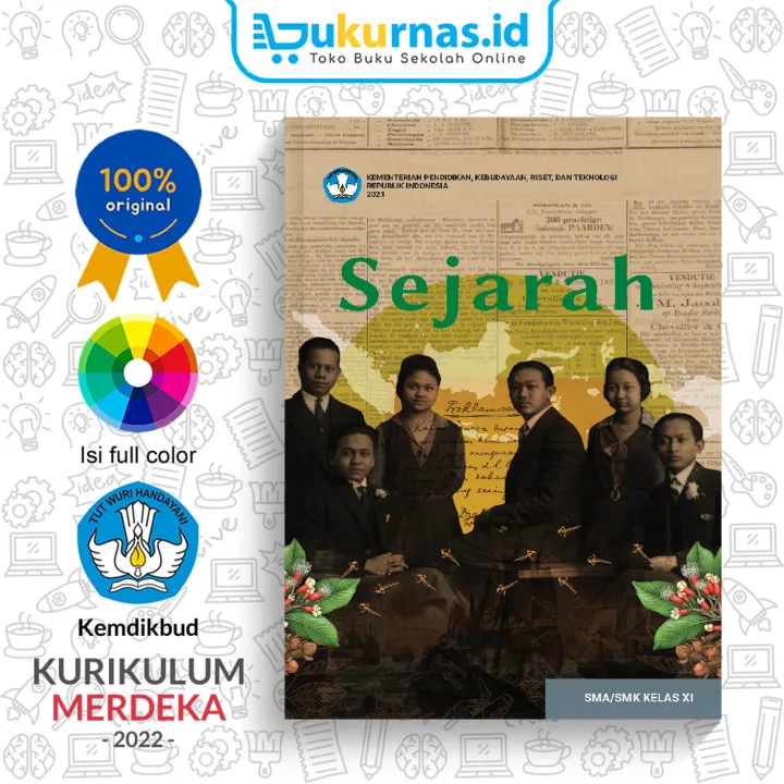 Buku Sejarah SMA/SMK Kelas 11 Kurikulum Merdeka Kurmer | Lazada Indonesia